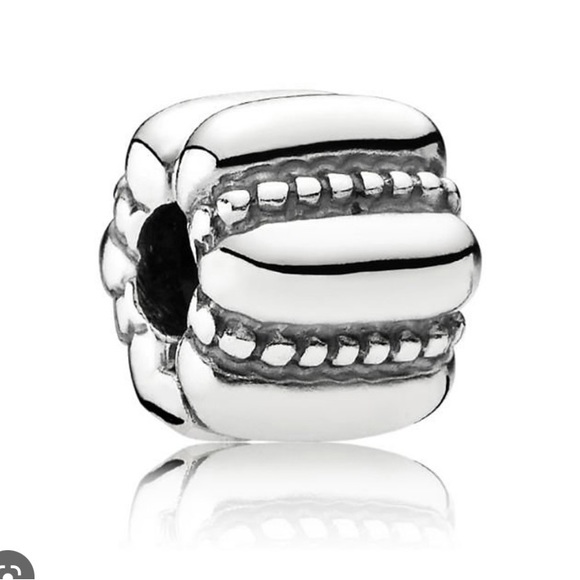 Pandora | Jewelry | Authentic Pandora Dots And Ridges Clips | Poshmark